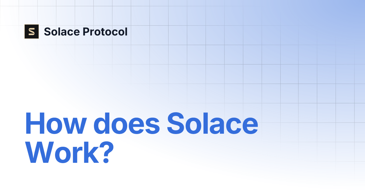 How does Solace Work? | Solace Protocol